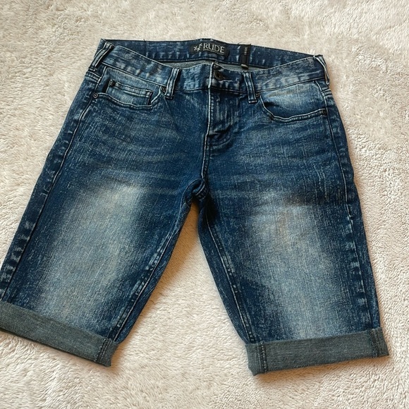 RUDE | Jeans | Mens Skinny Jean Shorts | Poshmark